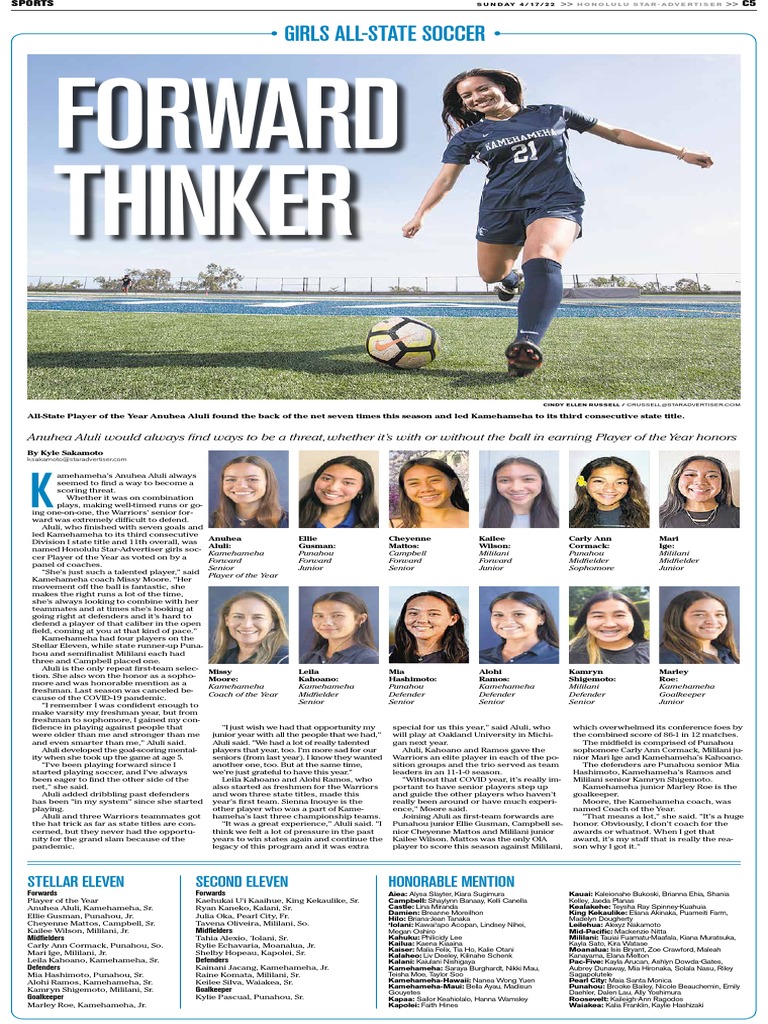 All-State Girls Soccer | PDF