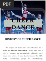 Cheer Dance | PDF | Cheerleading | Team Sports