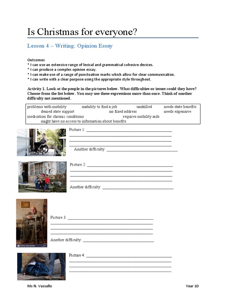Christmas Essay: State Benefits Debate | PDF | Reason | Homelessness