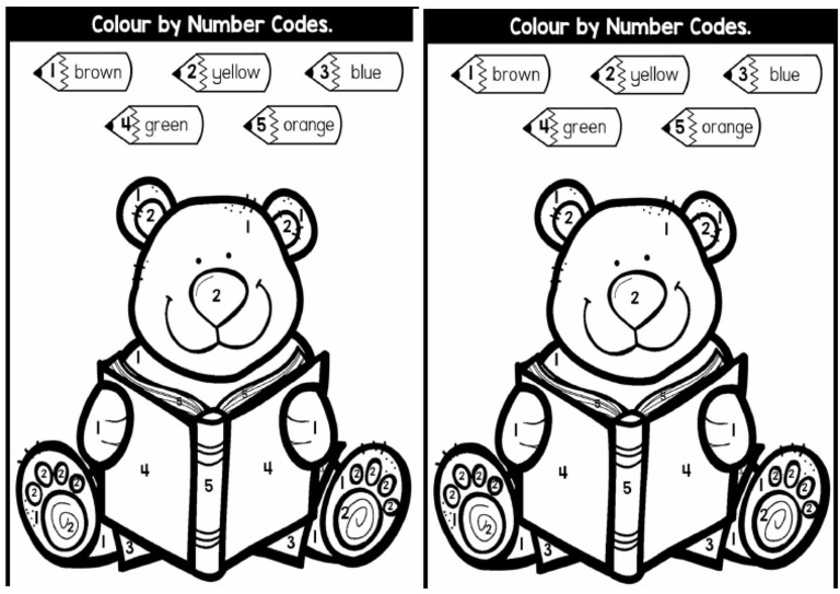 Bear Coloring | PDF