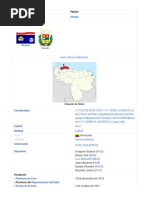 Mapa Del Estado Falcón Con Sus Municipios | PDF