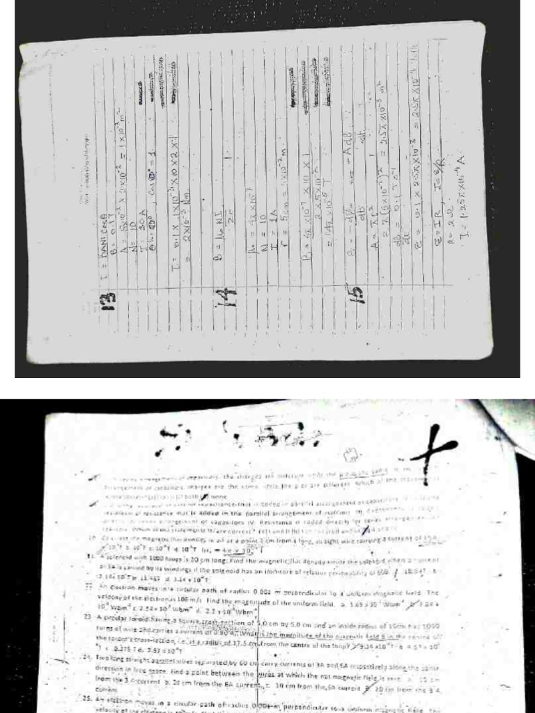 Phy 104 Past Question | PDF