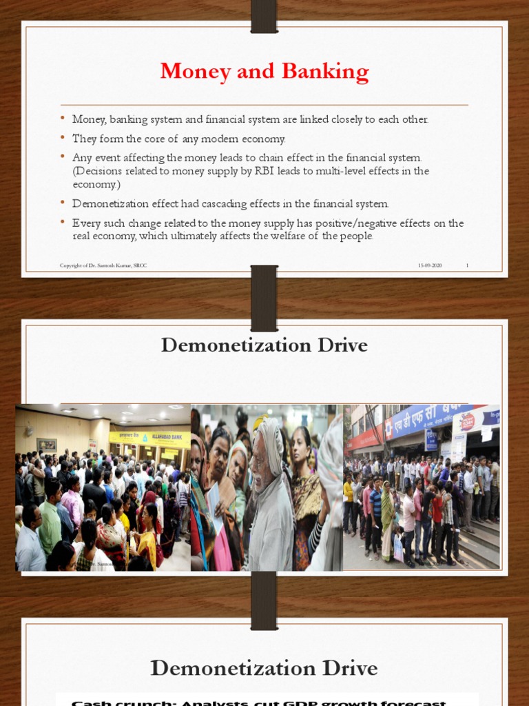 Understanding the Linkages Between Money, Banking, and the Modern ...