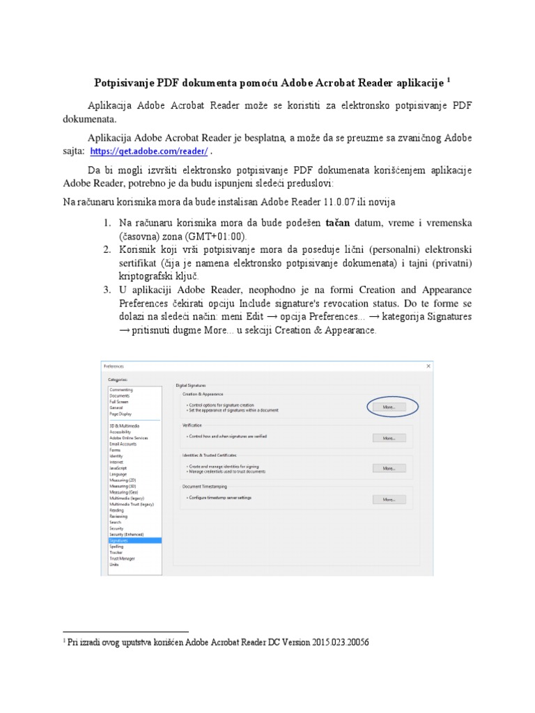 Adobe Elektronsko Potpisivanje | PDF