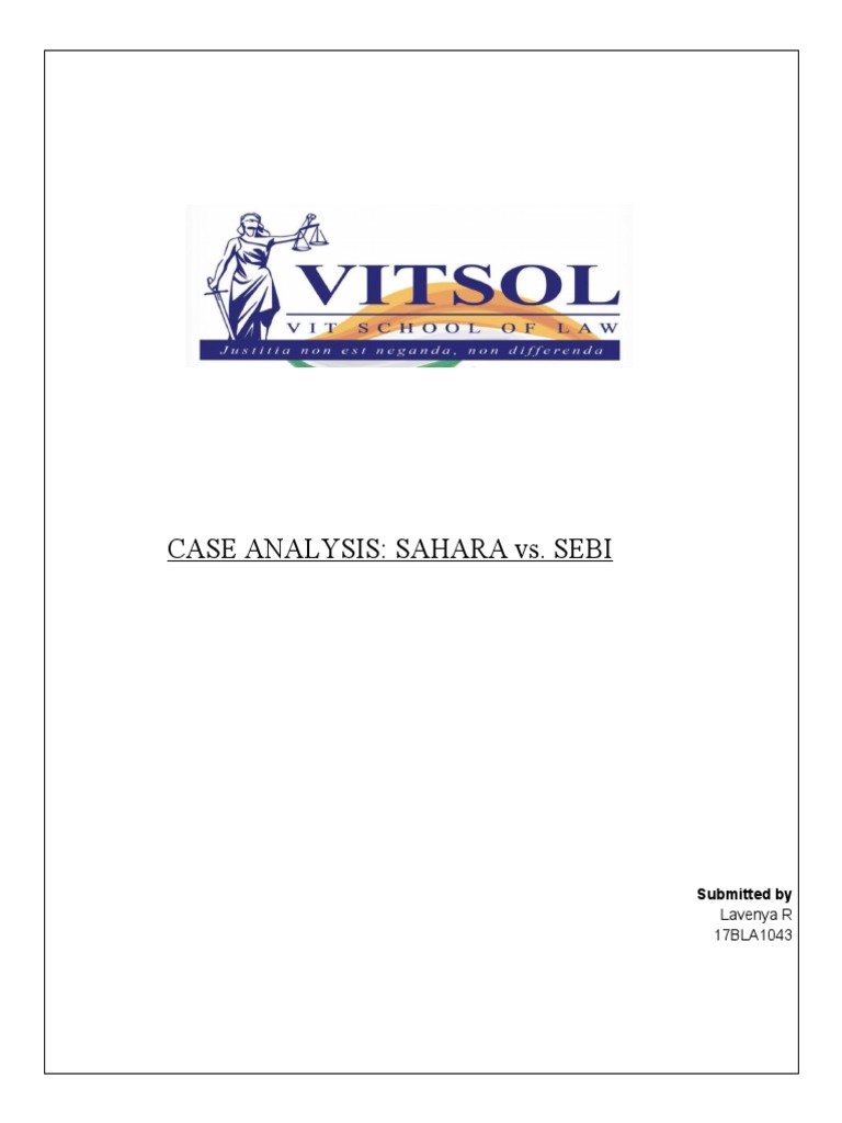 Lavenya R, 17bla1043, CG Case | PDF | Securities (Finance) | Loans