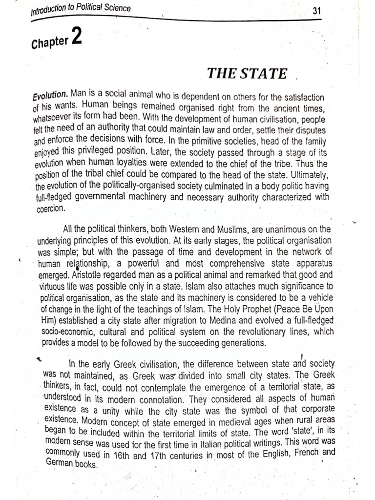 Introduction To Political Science | PDF