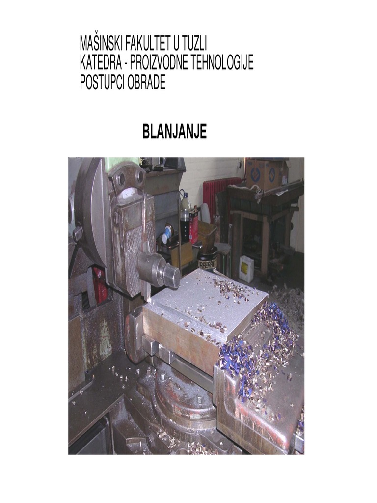 Tehnologija Rezanja II 23 03 2020 | PDF