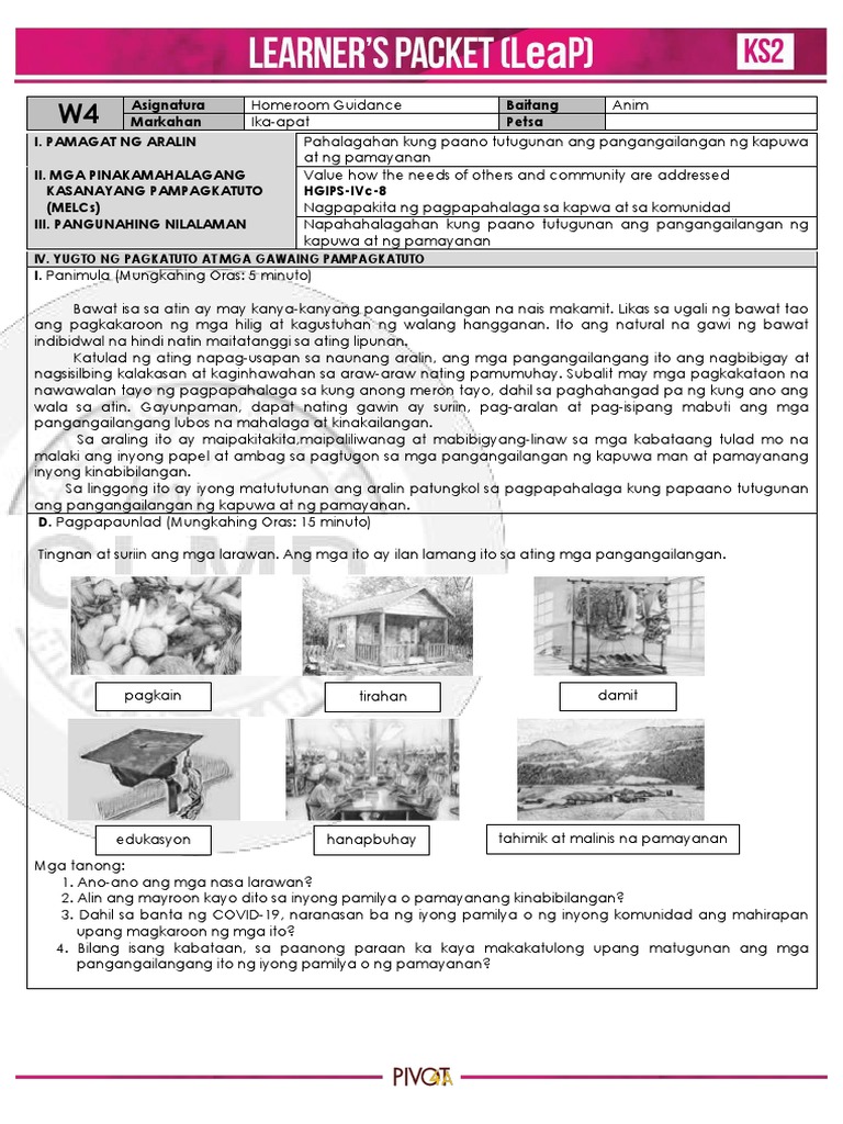 Q4-HG-6-Week 4 | PDF