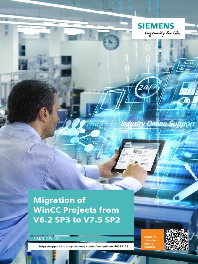 Migration of Wincc Projects From V6.2 Sp3 To V7.5 Sp2 | PDF | Product ...