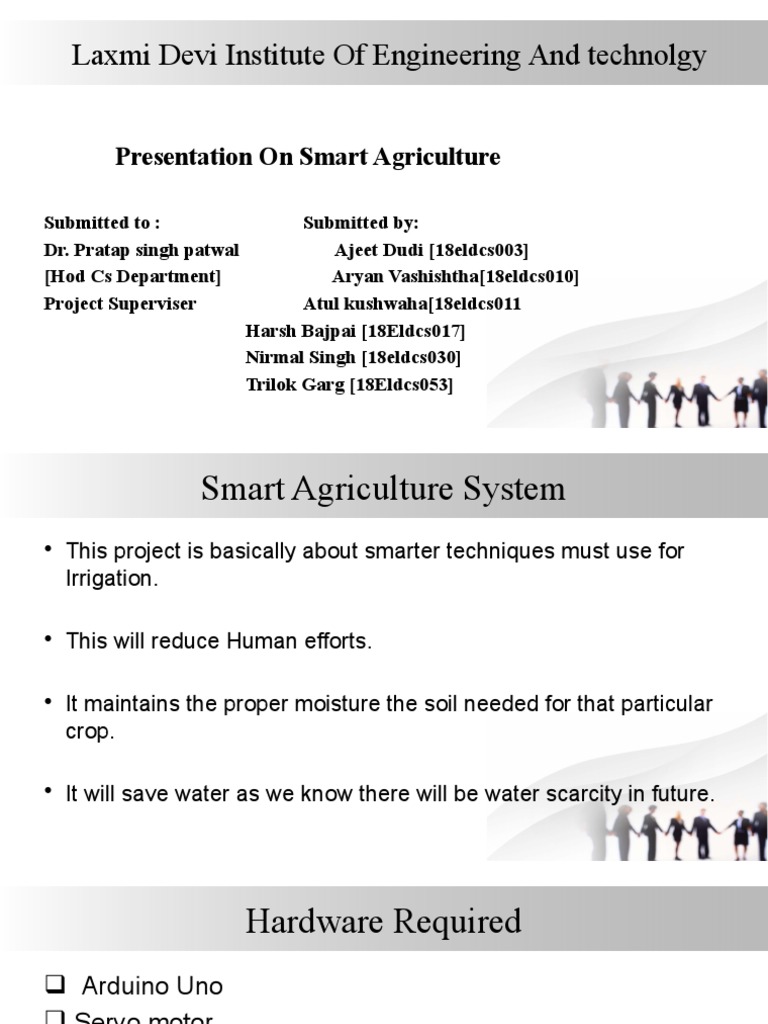 Smart Agriculture | PDF