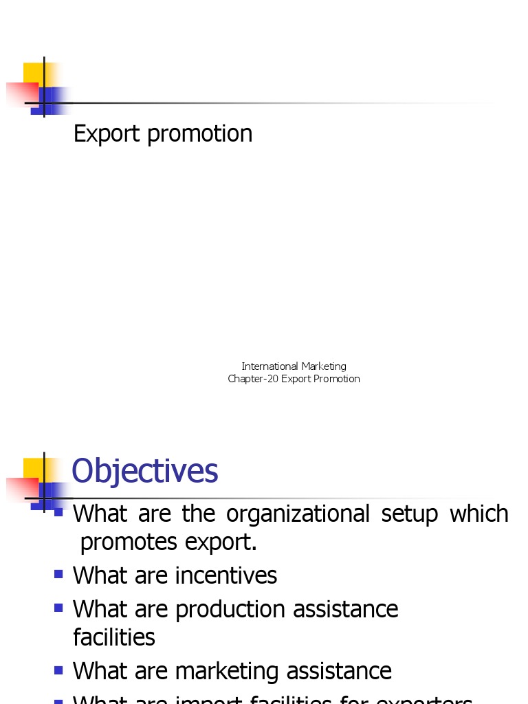 Export Promotion Strategies | PDF | Exports | Business