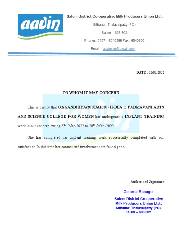 Sample Certificate | PDF