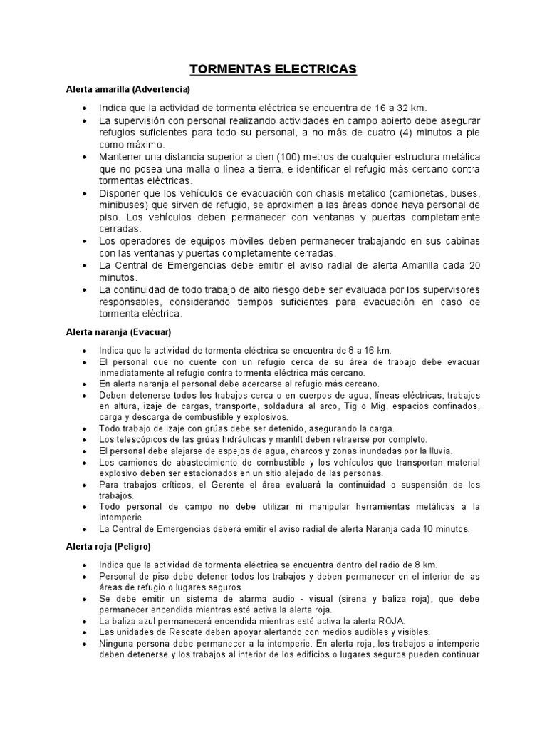 Tormentas Electricas | PDF | Hogar, jardinería y bricolaje | Tecnología