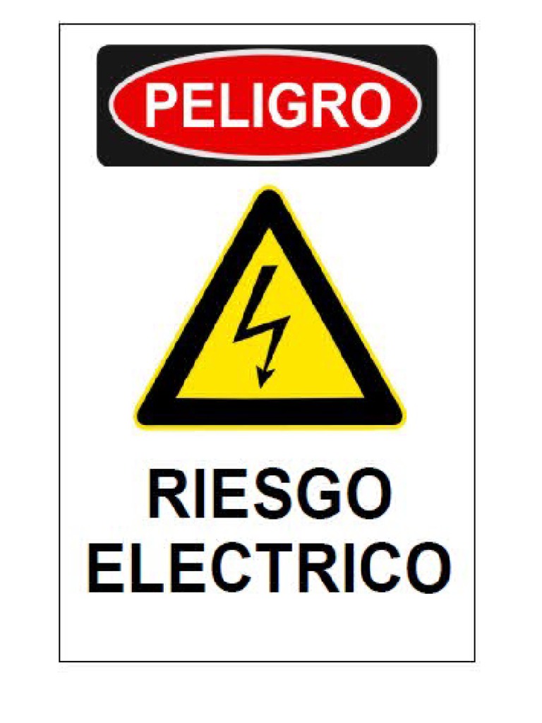 Señaletica Riesgo Electrico | PDF