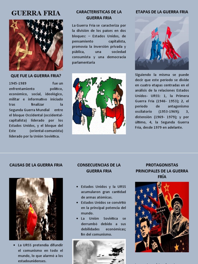 Folleto La Guerra Fria | PDF | Guerra Fría | Política mundial