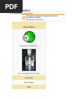 Ácido Clórico - Wikipedia, La Enciclopedia Libre | PDF | Ácido | Química