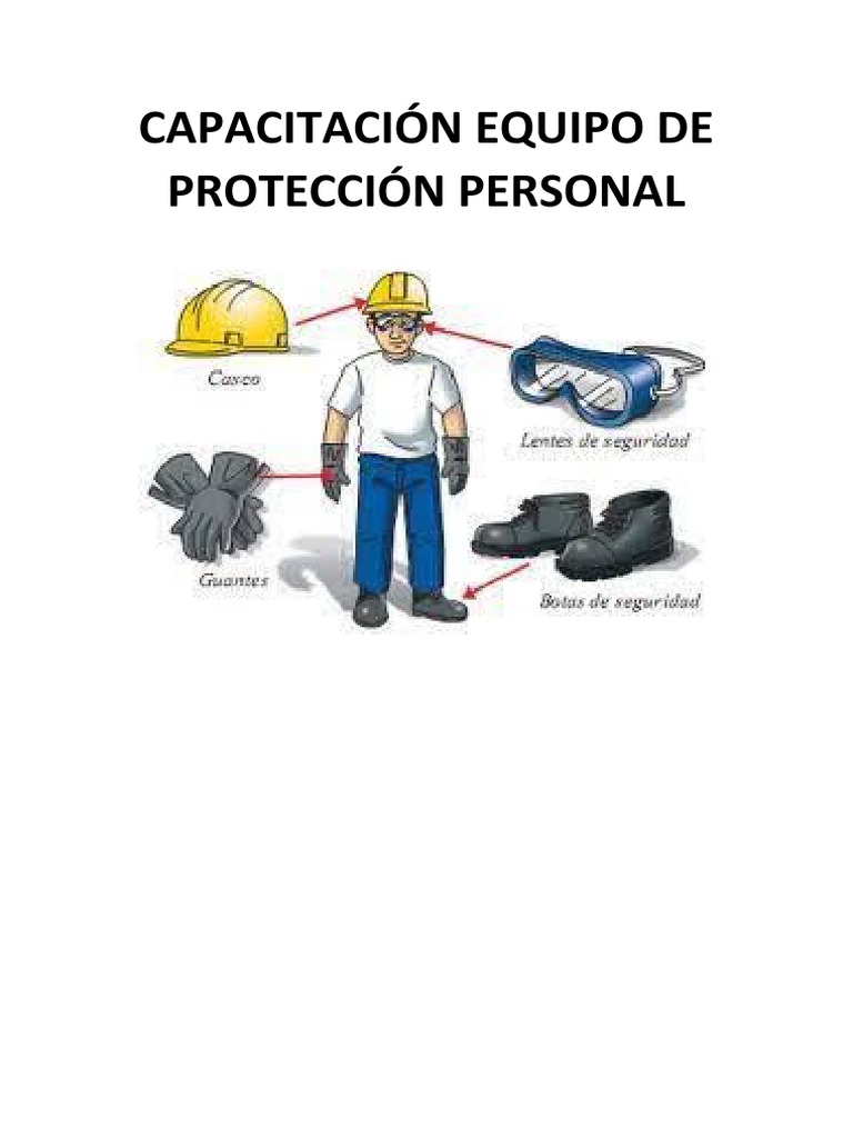 Capacitación en EPP Industrial | PDF | Guante | Bota