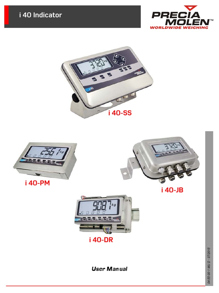 I 40 Indicator: User Manual | PDF
