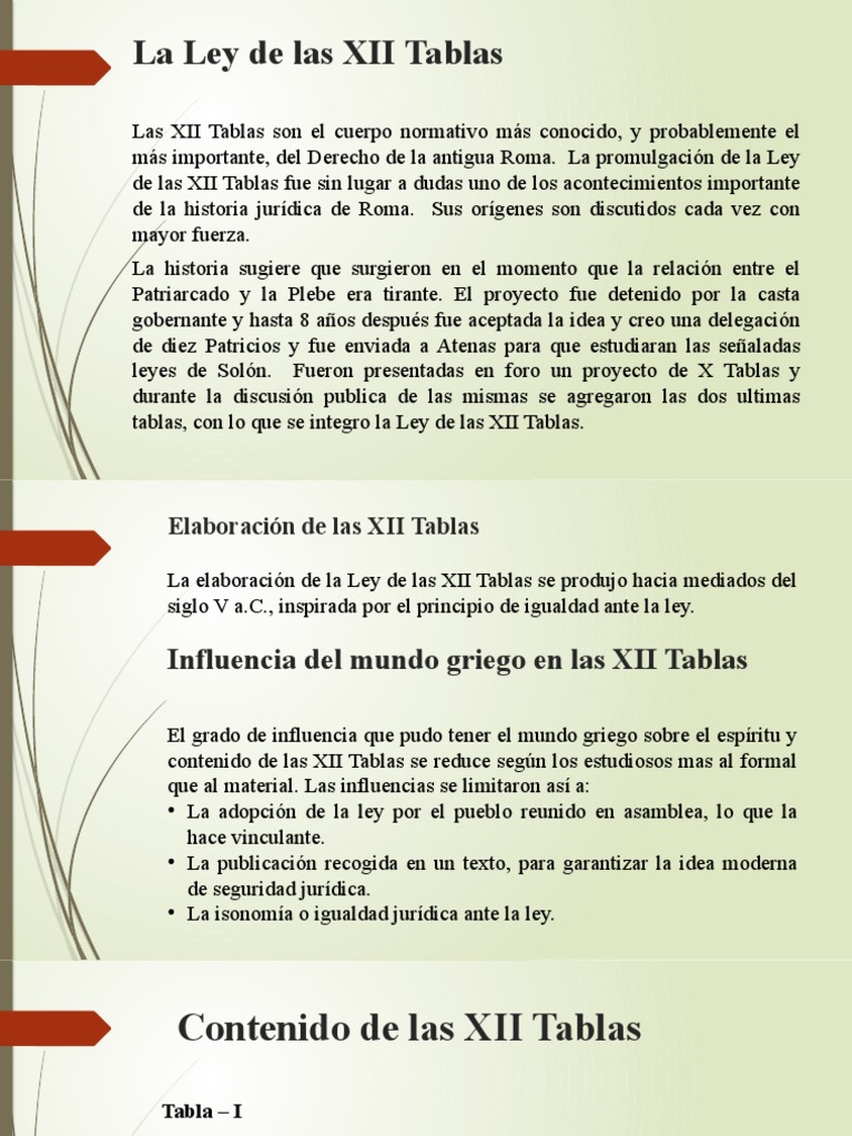 La Ley de Las XII Tablas | PDF | Propiedad | Roma antigua