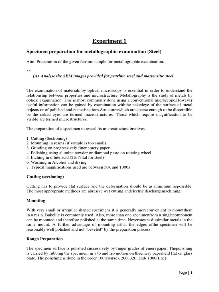 MM212 New Manual - Final | PDF | X Ray Crystallography | Steel
