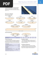 Kingspan Quadcore ks1000rw Roof Panel Data Sheet en GB Ie | PDF | Roof | Building Engineering