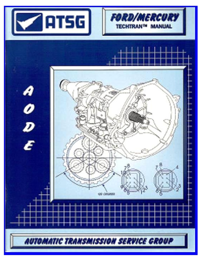 AOD-E / 4R70W Transmission Manual | PDF