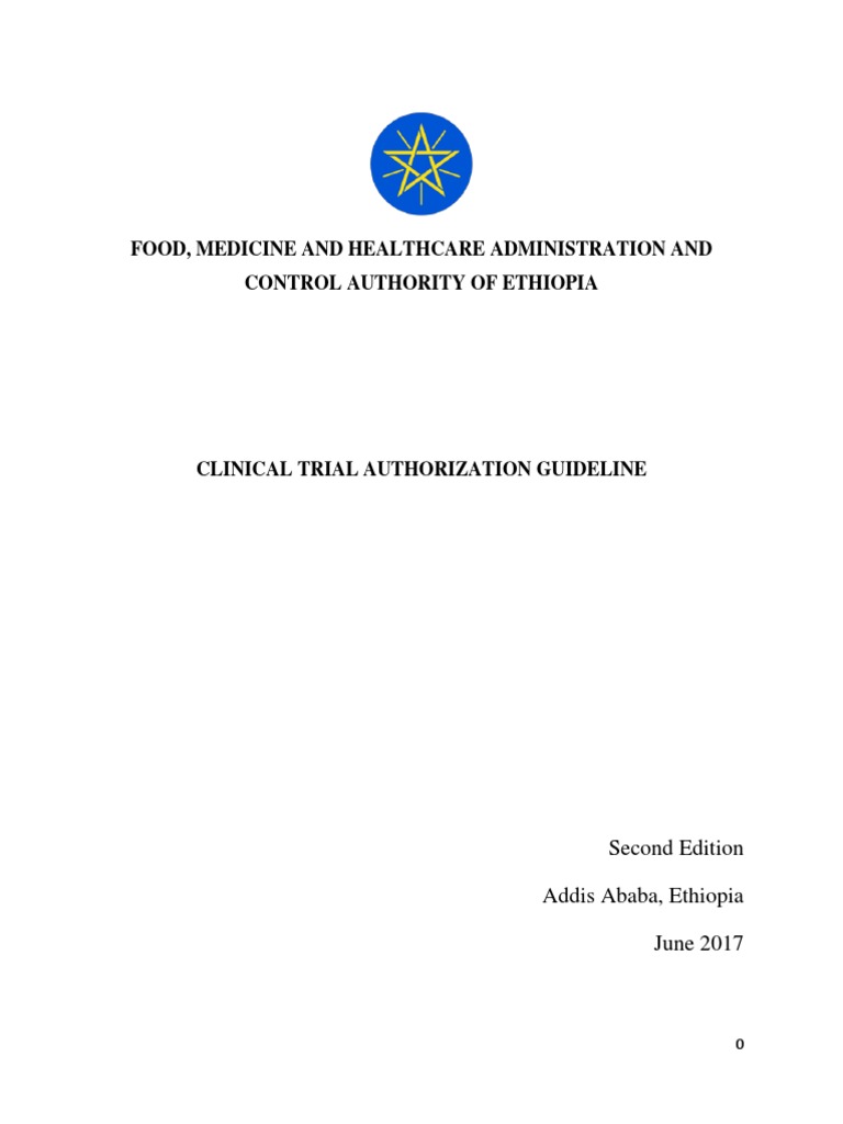 Clinical Trial Authorization Guideline | PDF | Clinical Trial ... Clinical Trial Authorization Guideline | PDF | Clinical Trial ...