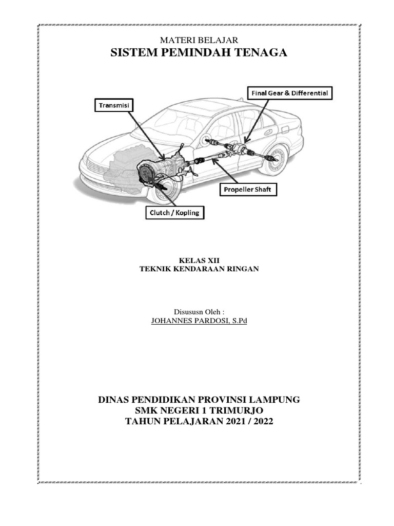 Sistem Pemindah Tenaga Pdf