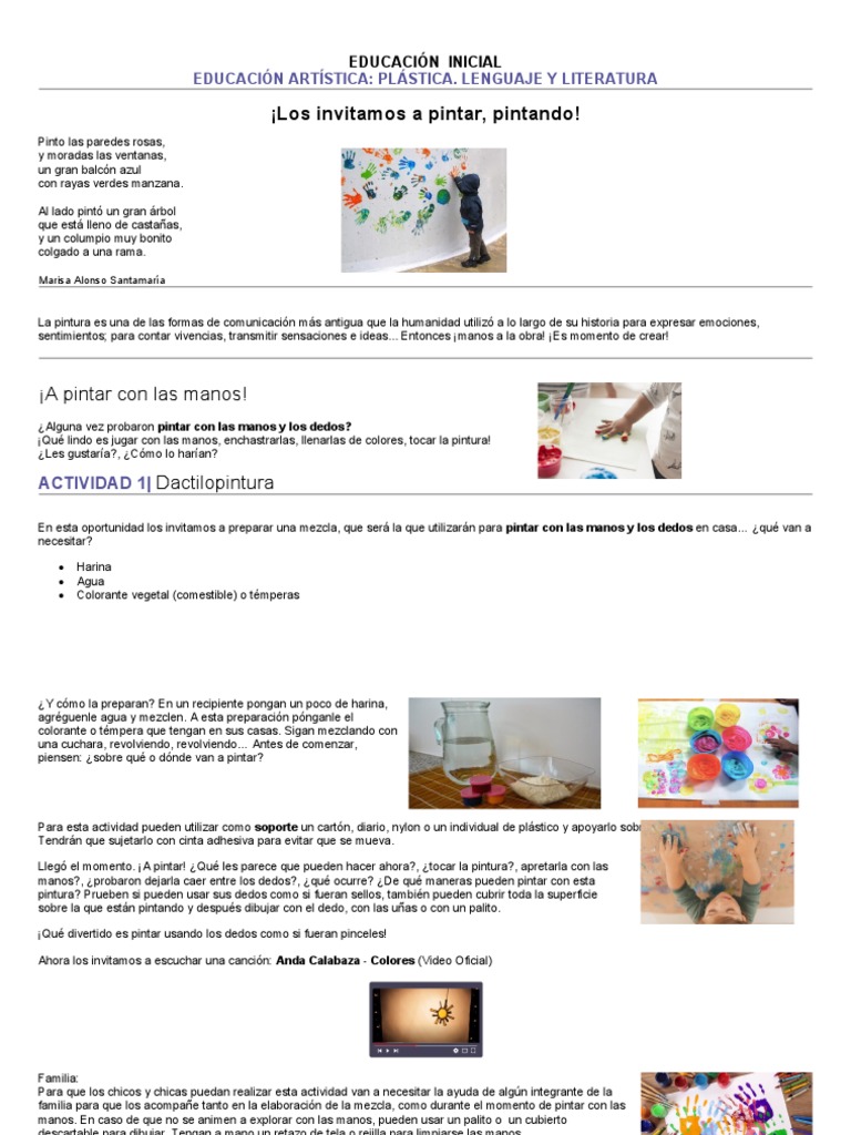 Explorando Los Colores | PDF | Pinturas | Papel