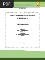 Q4. FILIPINO3 KLASTER DLP | PDF