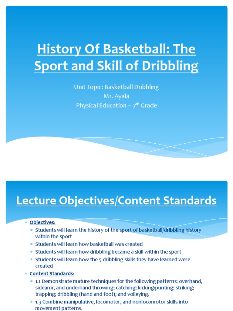 History of Basketball | PDF