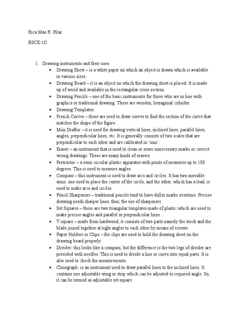 EngDrawing - Assignment No.1 | Download Free PDF | Drawing | Geometry