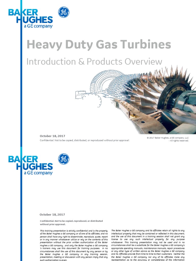 Slides HDGT O&M EN | PDF | Gas Turbine | Engines