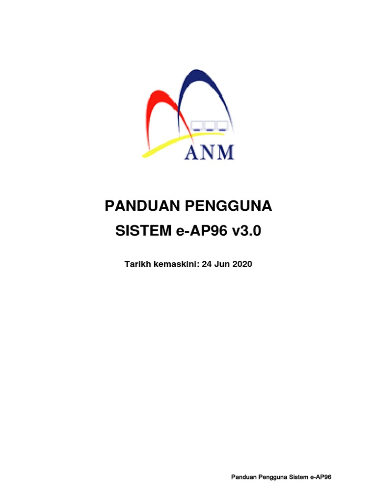 Panduan Pengguna Sistem Ap96 | PDF