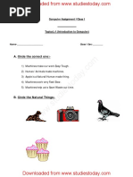 CBSE Class 1 Moral Science Worksheet Set B | PDF