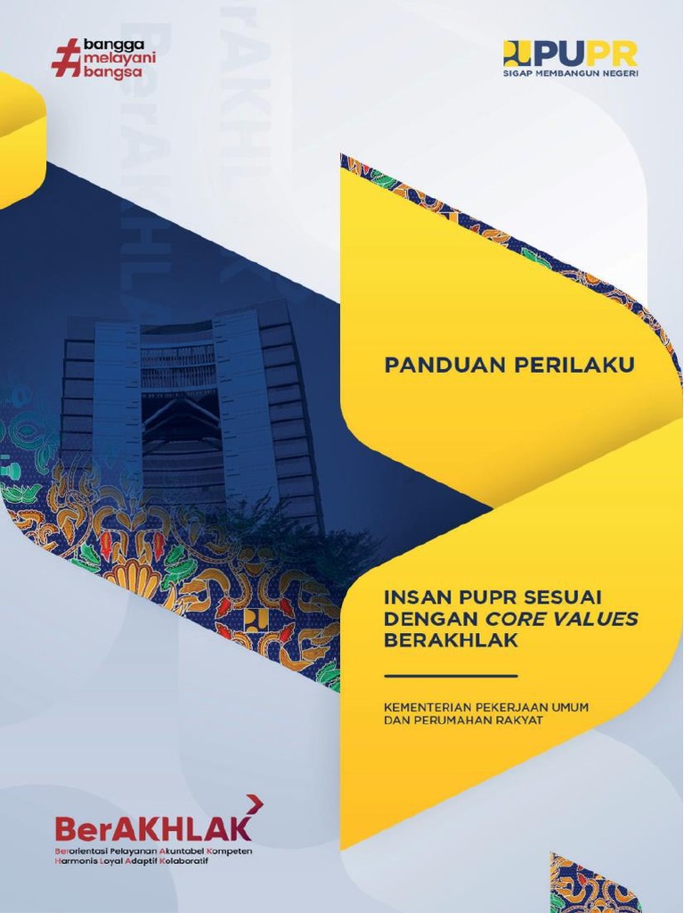 Buku Saku Panduan Perilaku Insan PUPR | PDF