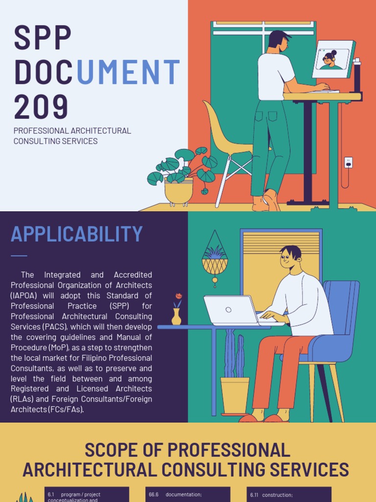 SPP Document 209 - Final | PDF | Architect | Consultant