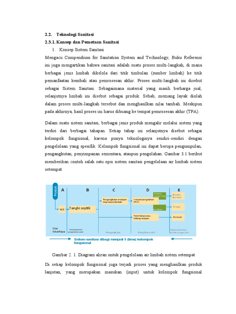 Teknologi Sanitasi | PDF | Teknologi & Rekayasa