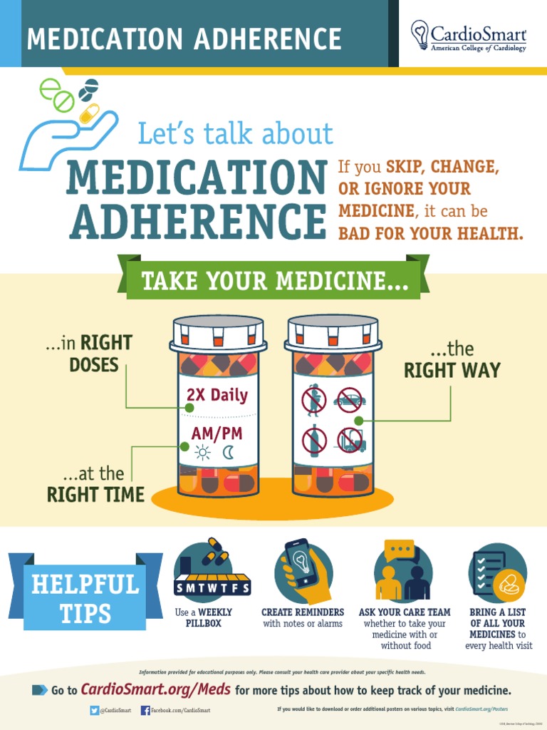 Medication Adherence | Download Free PDF | Medical Specialties | Life ...