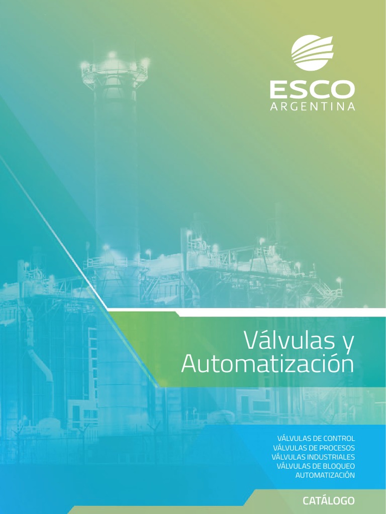 ESCO - Válvulas y Automatización | PDF | Solenoide | Automatización