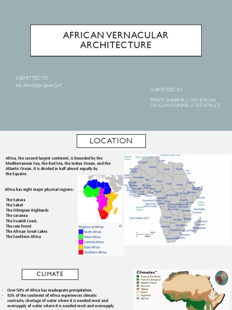 African Vernacular Architecture | PDF | Architectural Elements | Building Engineering