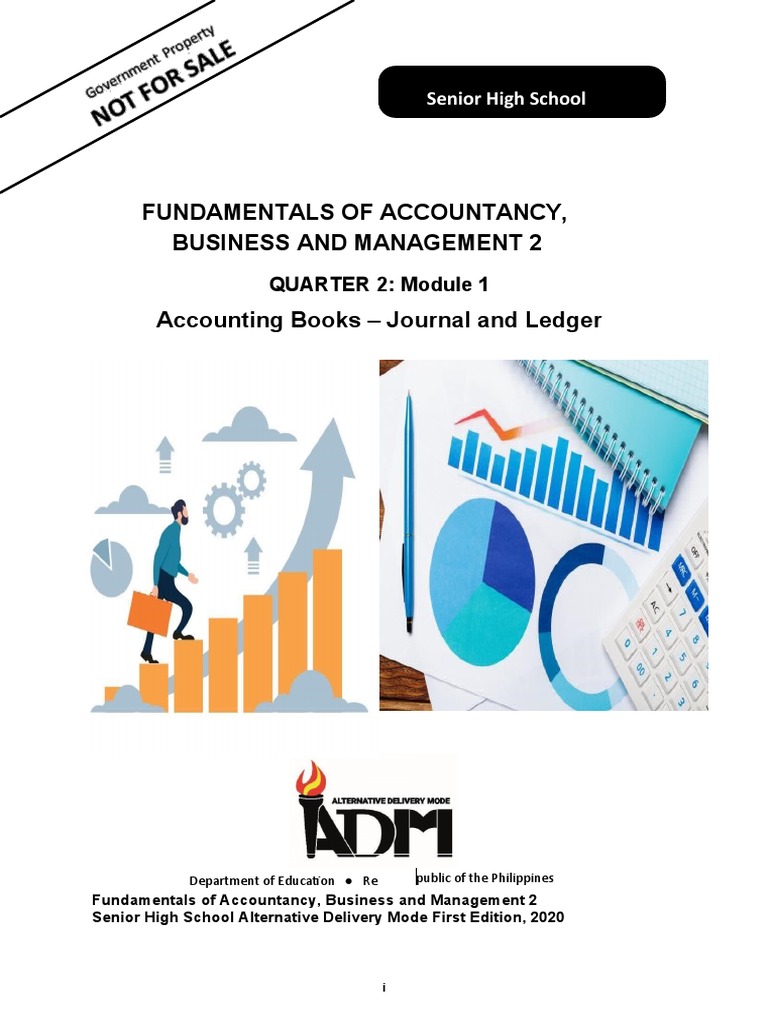 Fundamentals of Accountancy, Business and Management 2 Accounting Books ...
