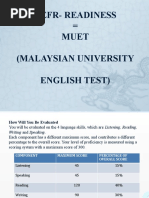 MUET Scoring Band Breakdown Guide | PDF