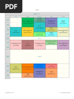 Color Coded Daily Homeschool Schedule | PDF | Linguistics | Behavior ...