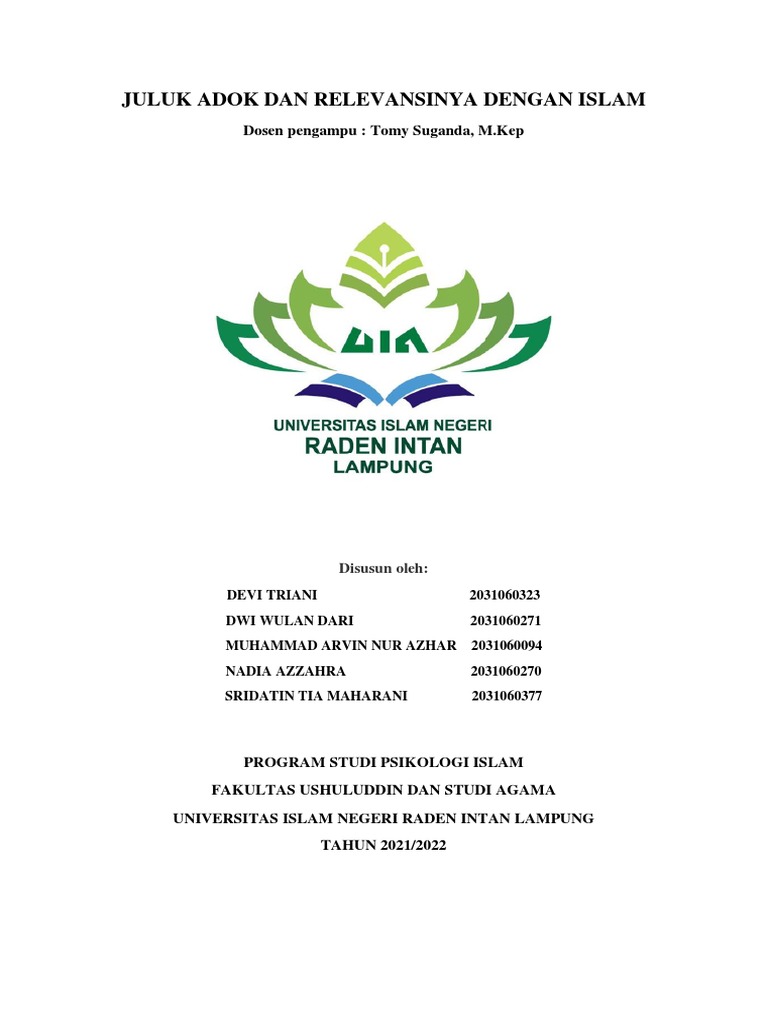 Kel.1 Islam&budaya 1 2 | PDF | Agama & Spiritualitas