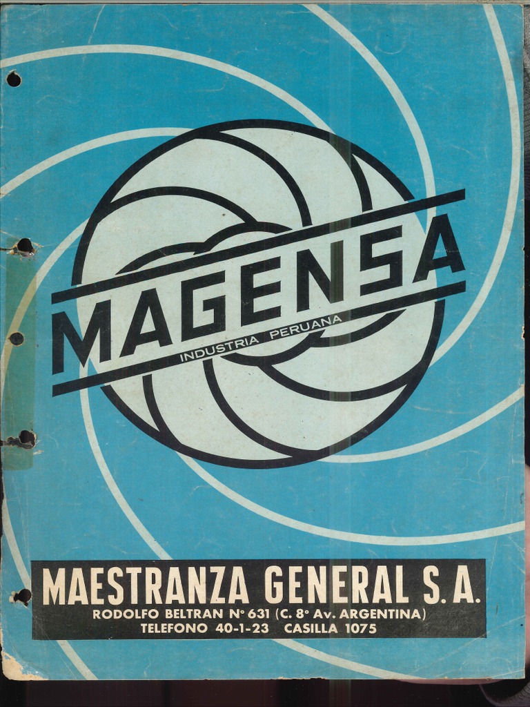 Catalogos MAGENSA Peru | PDF