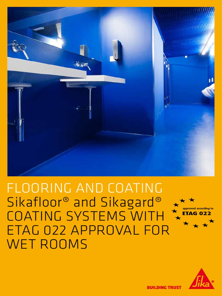 Brochure - Sikafloor - Sikagard Coating Systems - ETAG 022 | PDF ...