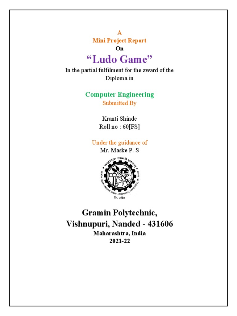 Ludo Game Python | PDF | Software Development | Information Technology ...