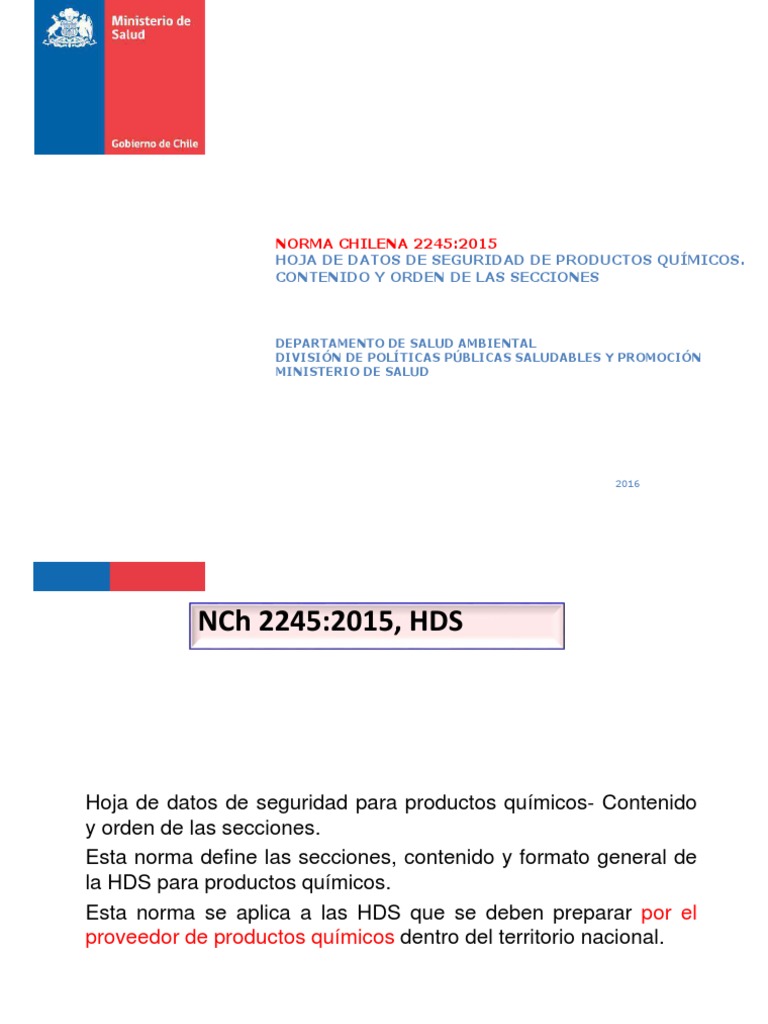 NCH 2245 2015 | PDF