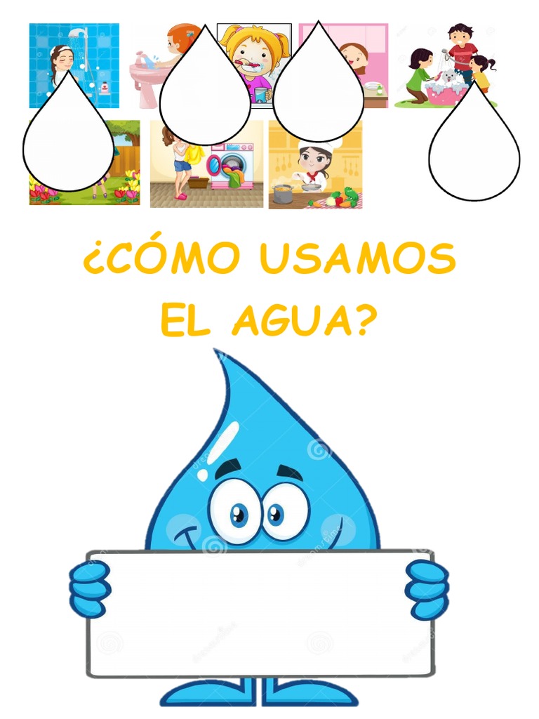 Cómo Usamos El Agua | PDF